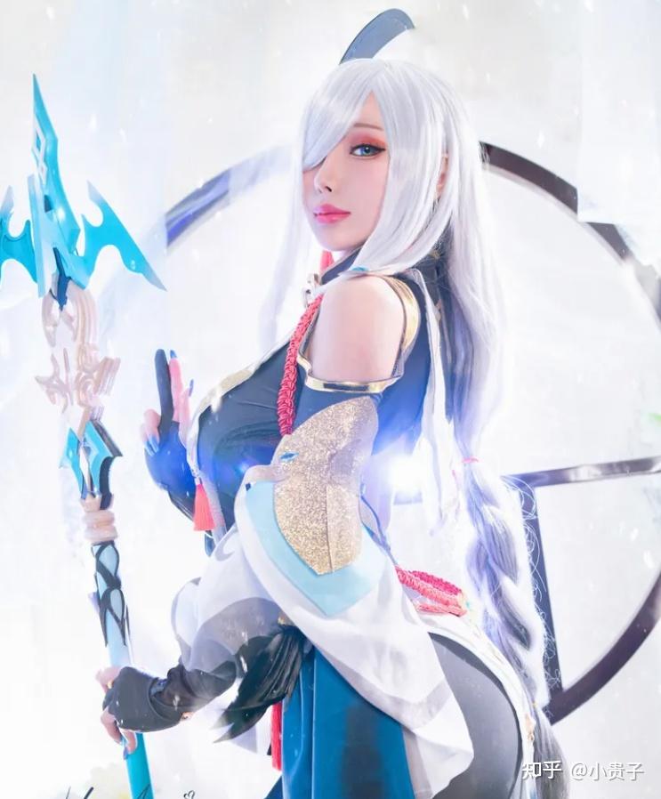 女神cos 雨波_HaneAme~原神申鹤 cosplay写真图片欣赏 - 知乎