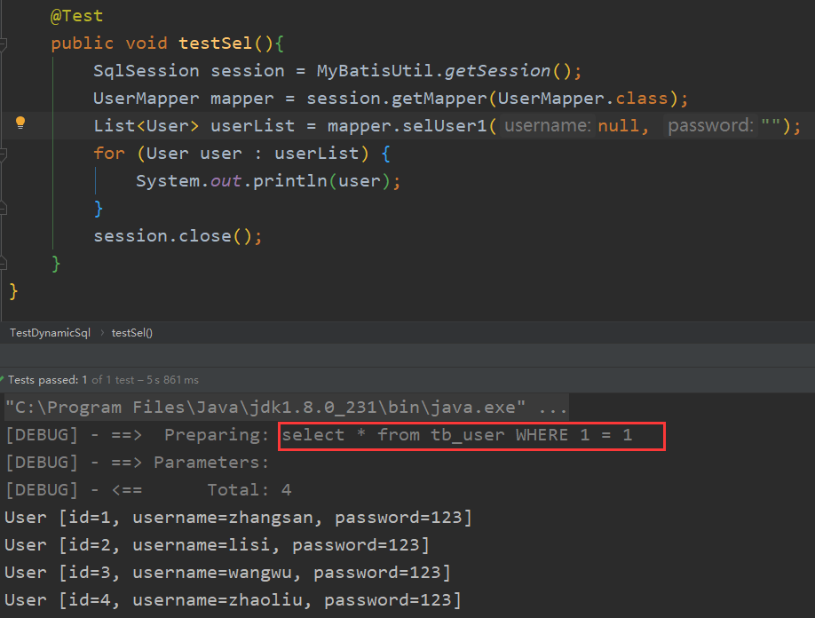  MyBatis 10 SQL choose when otherwise 