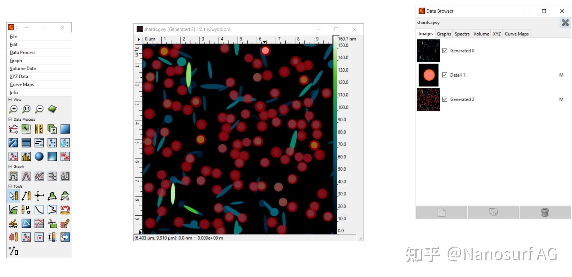 FridayAFM - Gwyddion 颗粒分析 - 知乎