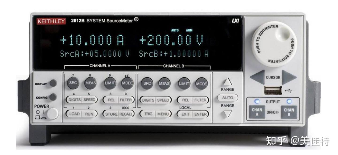 keithley 2612a：一款高性能的双通道系统数字源表 - 知乎