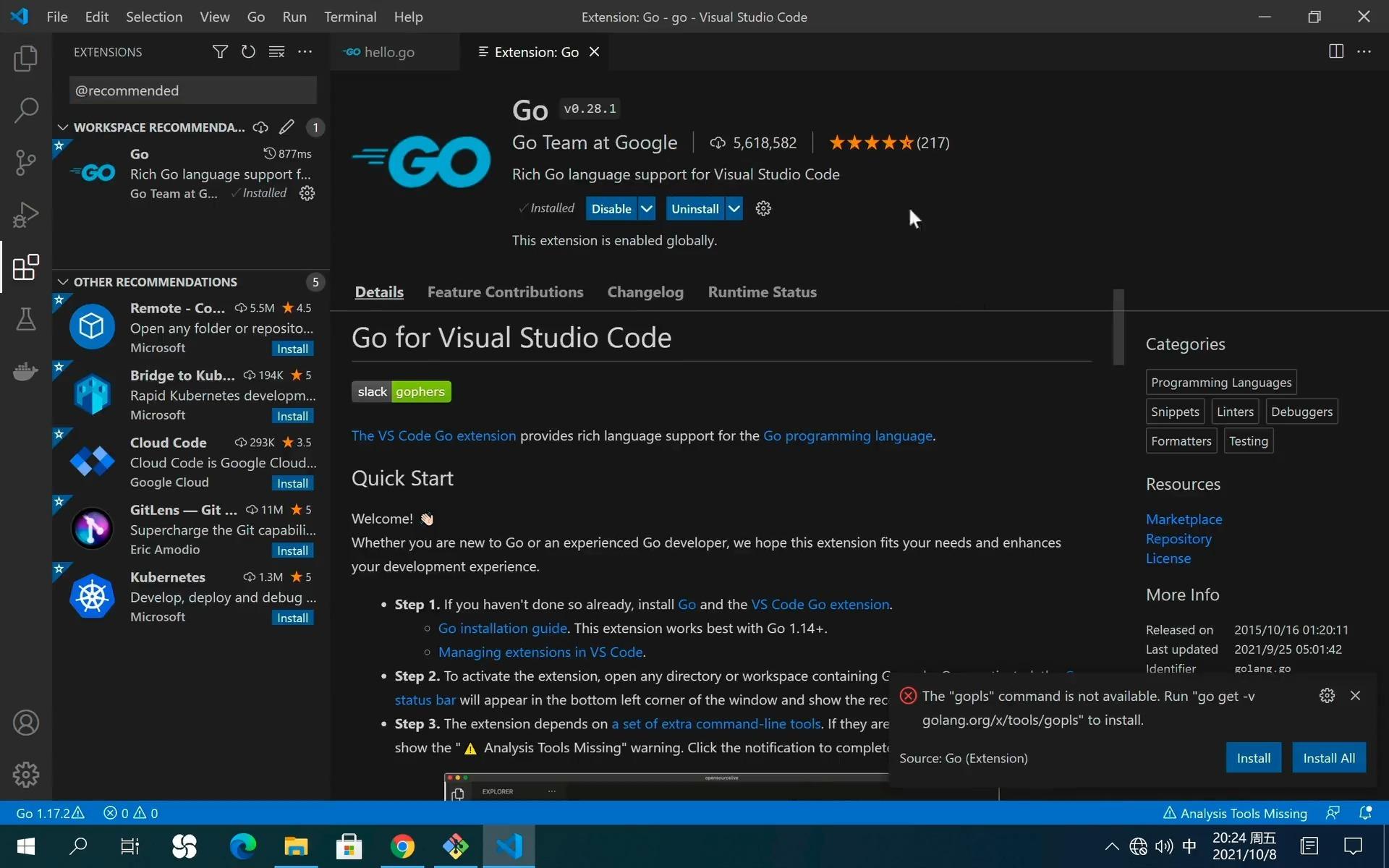 002. Go 开发环境配置（Windows 10） - 知乎