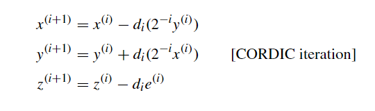 【硬件算法笔记22】CORDIC算法 - 知乎