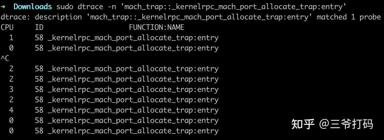 MacOS dtrace使用 - 知乎