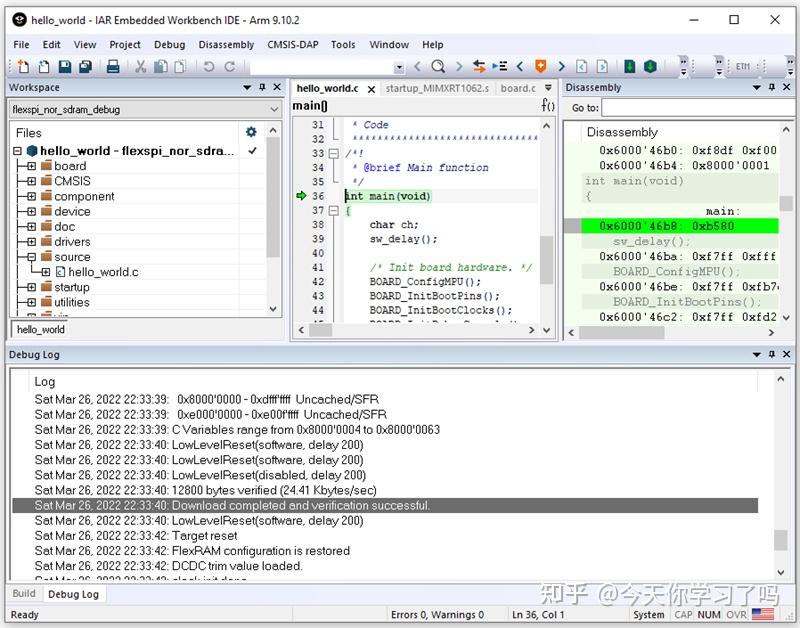 IAR在线调试时，什么情况下需要双Flashloader？ - 知乎