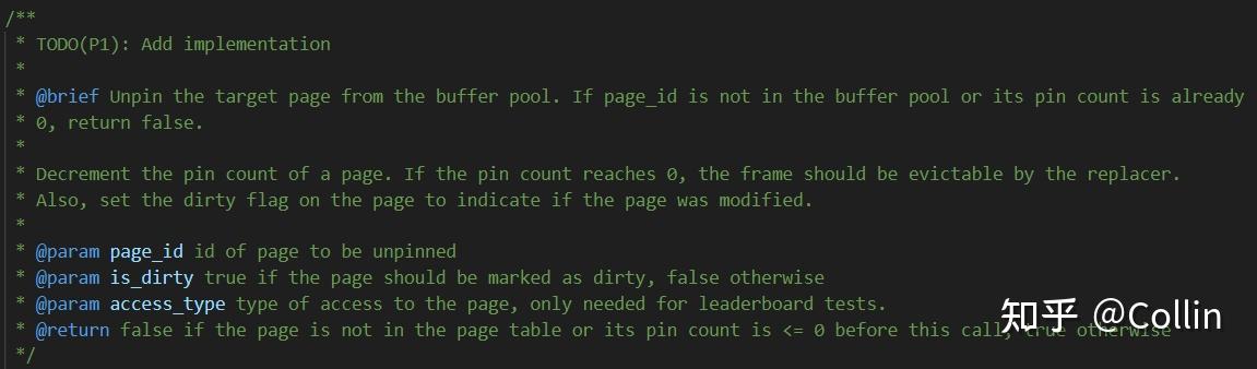 CMU15-445 Fall 2023 PROJECT #1 - BUFFER POOL - 知乎