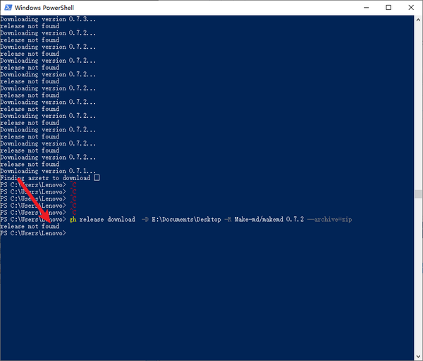 使用cli批量下载GitHub仓库中所有的release - 知乎
