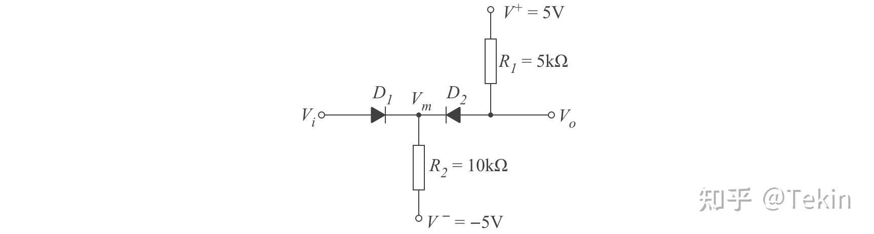 初级模拟电路：2-2 二极管实现逻辑门 - 知乎