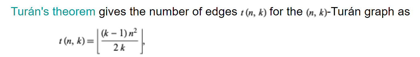 Turán图的性质小结1 - 知乎