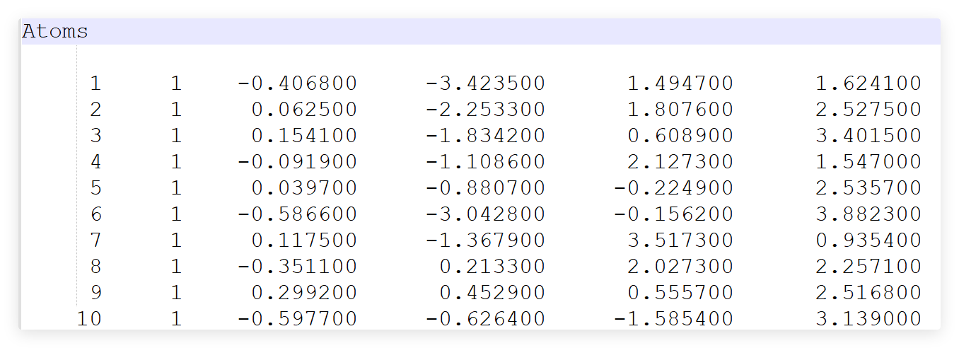 lammps的data文件格式说明 - 知乎