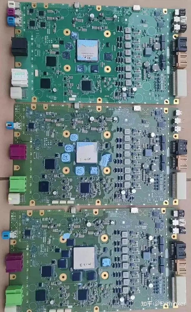 新能源汽车智能驾驶控制器的电路板PCB鉴赏 - 知乎