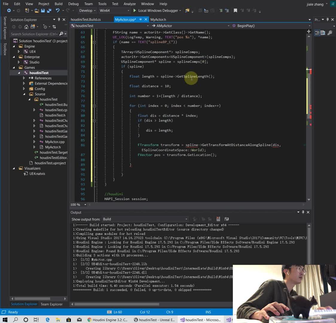 Houdini Engine API 创建曲线 - 知乎