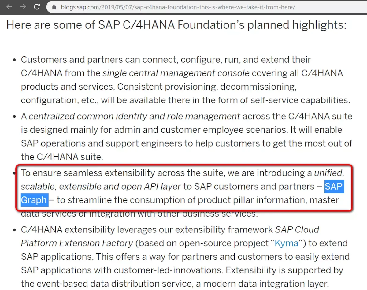 什么是SAP Graph - 知乎