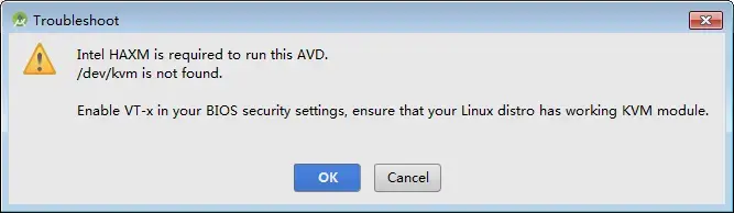 9.Intel HAXM is required to run this AVD - 知乎