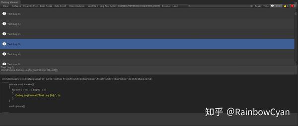 Unity多功能调试工具——UnityDebugViewer - 知乎