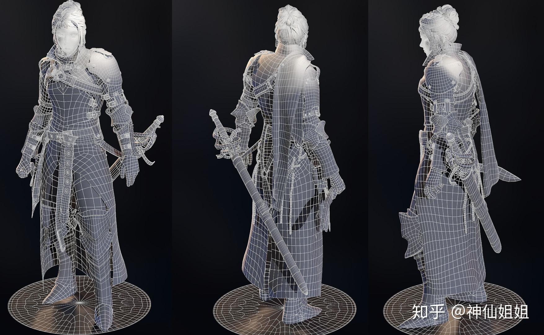 那些3A游戏大作里面的模型也是低模？？？ - 知乎