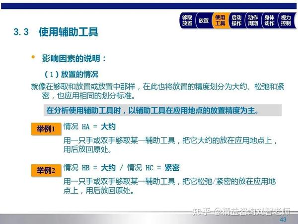 分享一个MTM-UAS《基本工序通用分析》方法 - 知乎