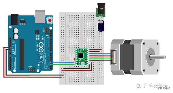 Arduino 下用A4988或TMC2209驱动42步进电机 - 知乎