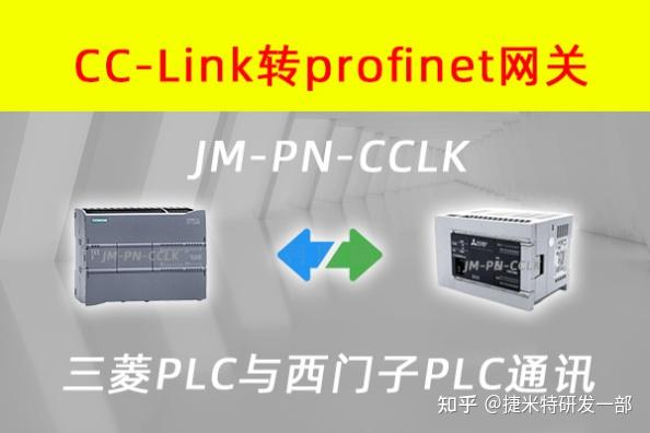 PROFINET转CCLINK网关模块开启西门子与三菱PLC协议转换通讯 - 知乎