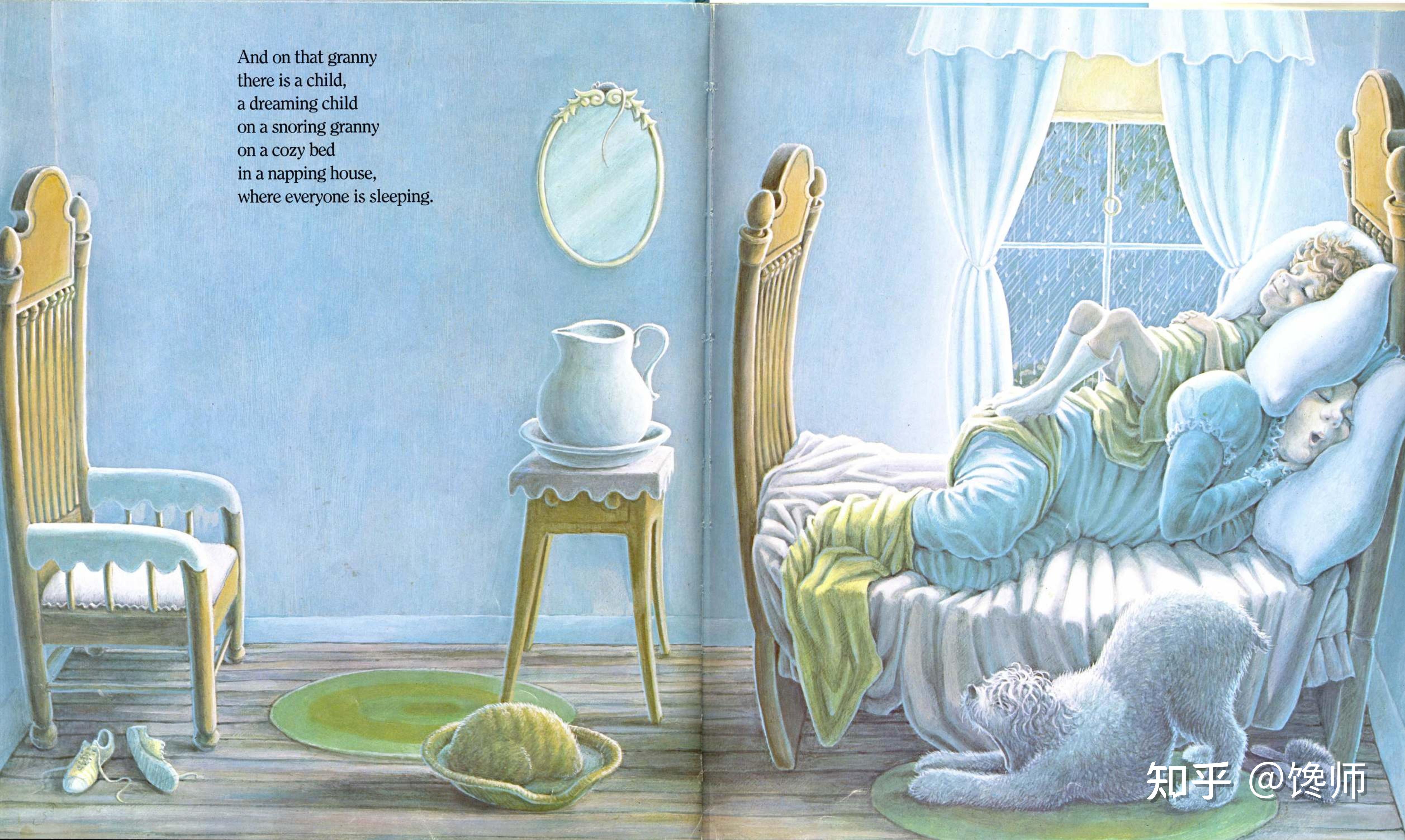 一分钟绘本分享—《The Napping House》