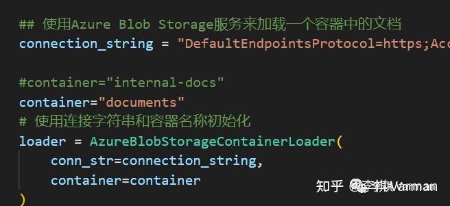 Azure Openai 入门教程 Langchain 篇 :实战 构建内部知识库问答机器人 加载存储在 Azure Blob 中