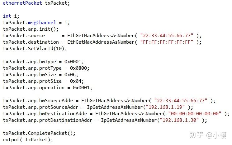 CANoe CAPL构造ARP请求 - 知乎