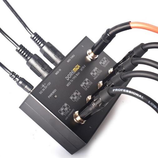 DOREMIDI官方推出新品 “MIDI转TRS盒子（MTR-5）” - 知乎
