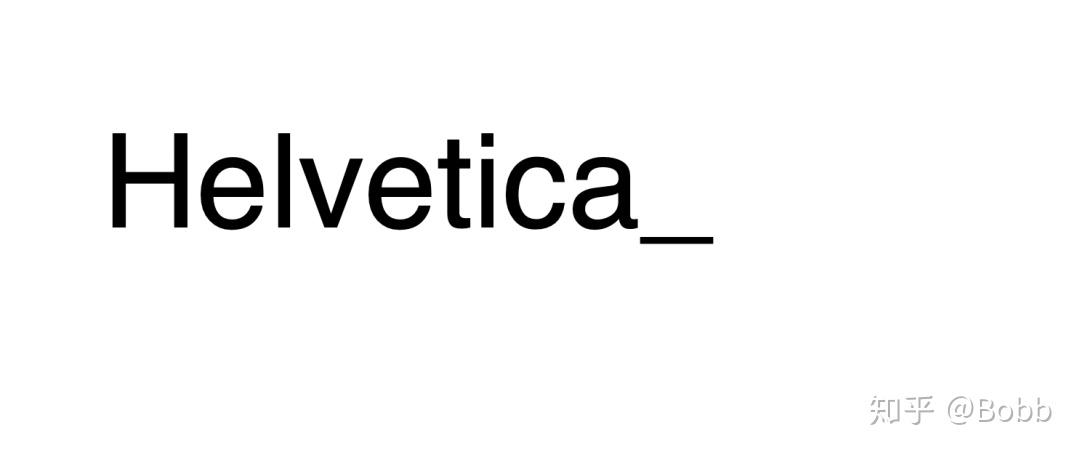 Helvetica_当今最流行的字体 /Trender趋势派 - 知乎