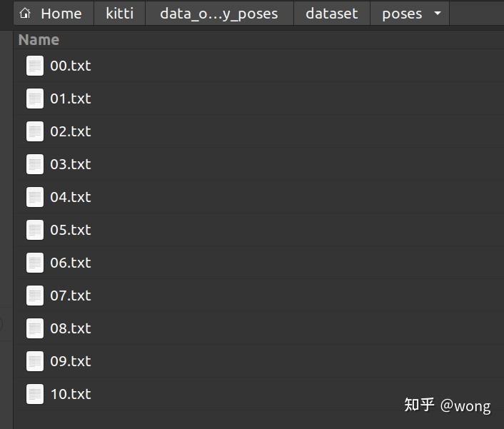 KITTI 数据真值处理成TUM格式的方法 - 知乎