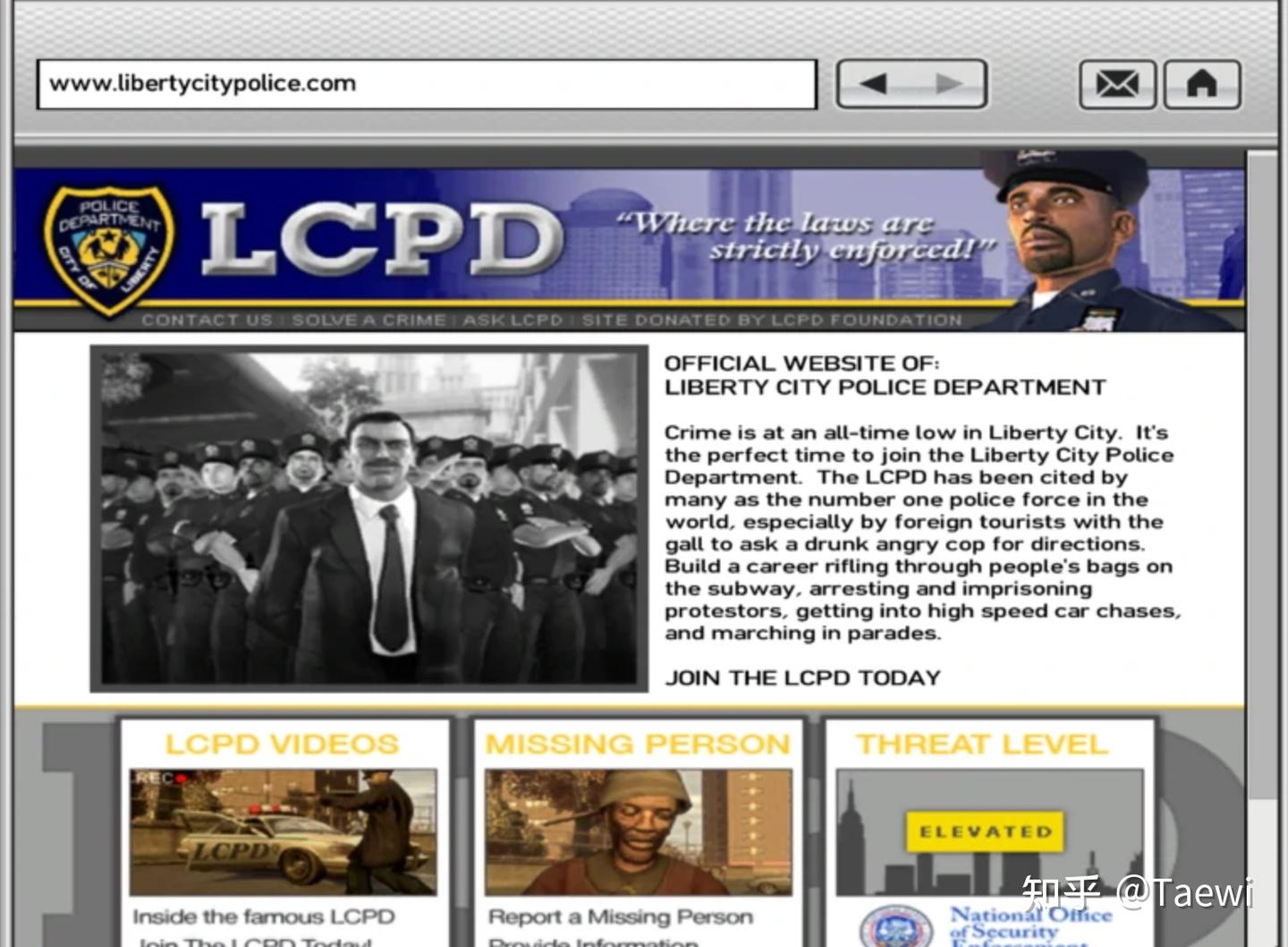 虚拟世界的执法部门-自由市警察局 (LCPD) - 知乎