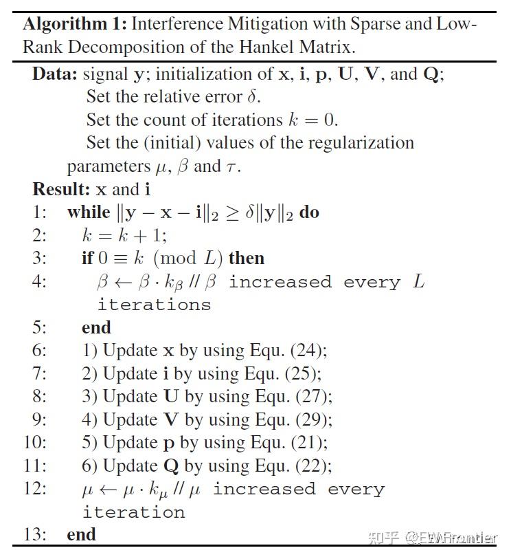 【干扰抑制】基于稀疏低秩Hankel矩阵分解的FMCW雷达干扰抑制【附MATLAB代码】 - 知乎