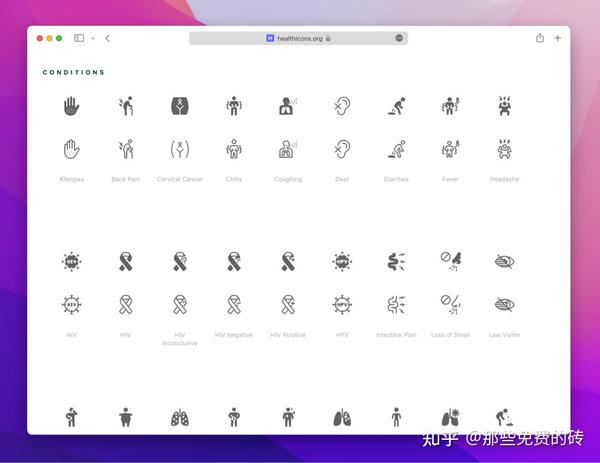 Health Icons - 一组精致实用、医疗健康领域的图标库，免费开源，也支持免费商用 - 知乎