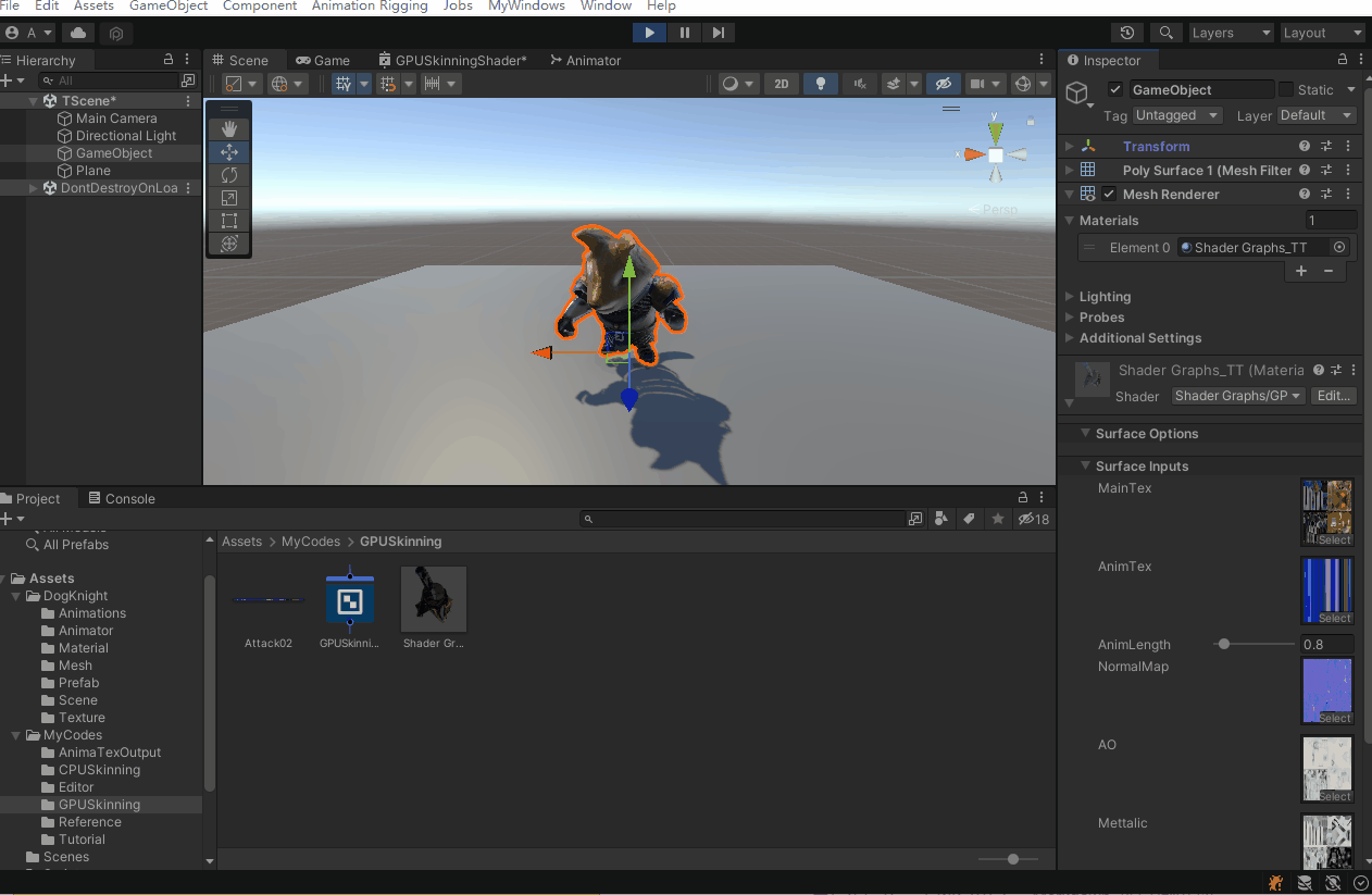 Unity3d GPUSkinning 实现GPU Skinning（3） - 知乎