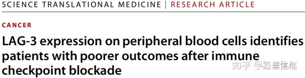 新的肿瘤免疫治疗靶点：LAG-3 - 知乎