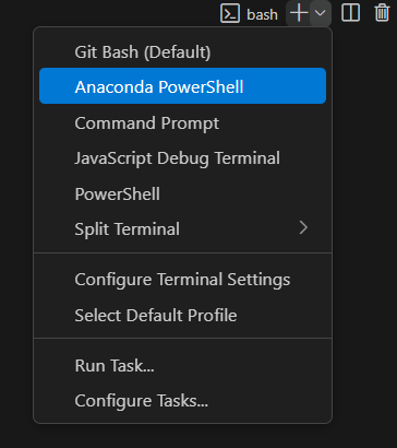 在 Vscode Terminal 中使用 Anaconda PowerShell Prompt - 知乎