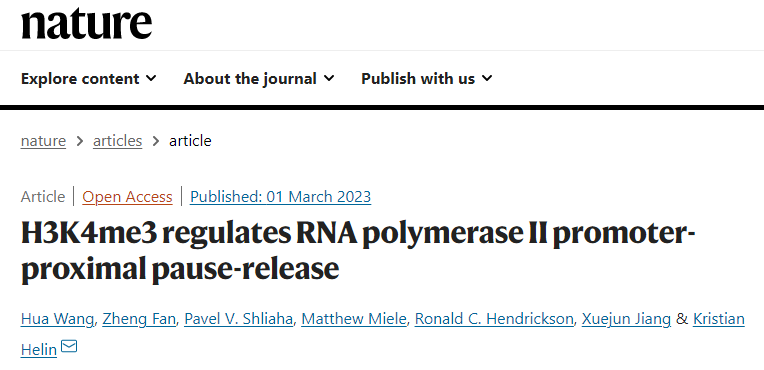 组蛋白修饰 | 一文带你了解H3K4me3 - 知乎