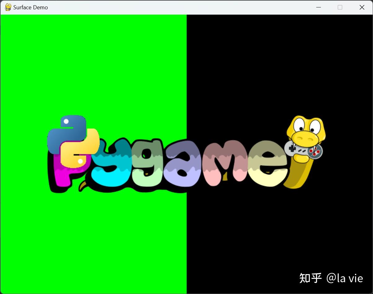 《pygame游戏开发实战指南》第二节 认识Surface对象 - 知乎