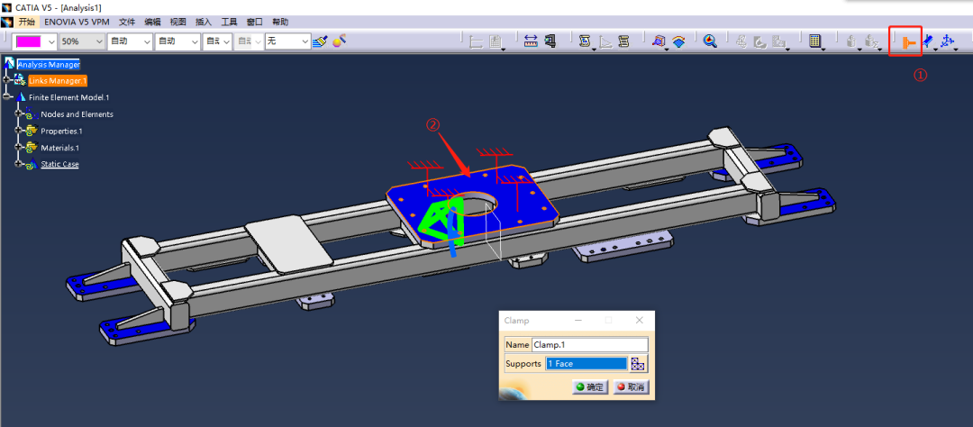焊装夹具抓手Base板应力分析(catia有限元)方法 - 知乎