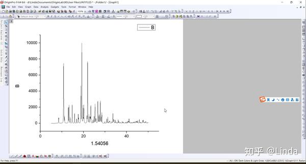 Mercury模拟单晶CIF文件的粉末XRD谱图 - 知乎