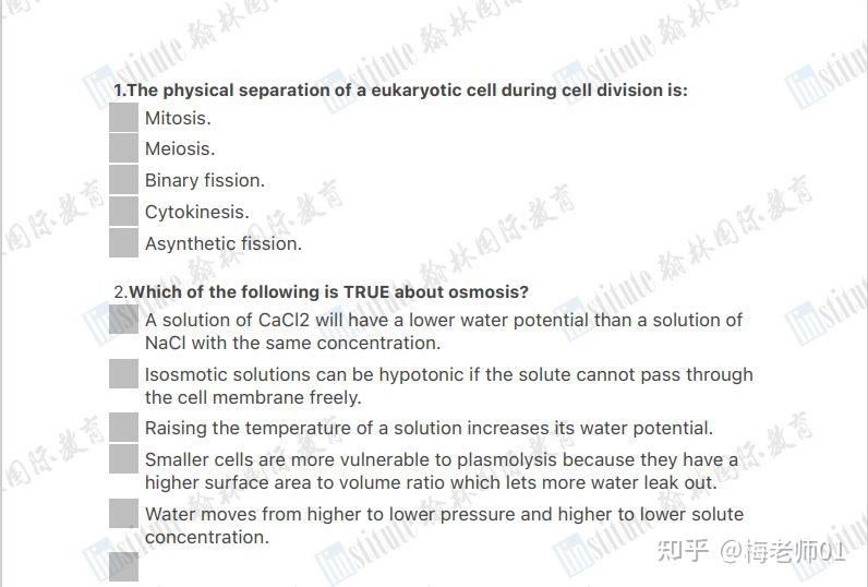 BBO英国生物奥赛是什么？BBO竞赛如何高效备考？附历年真题 - 知乎