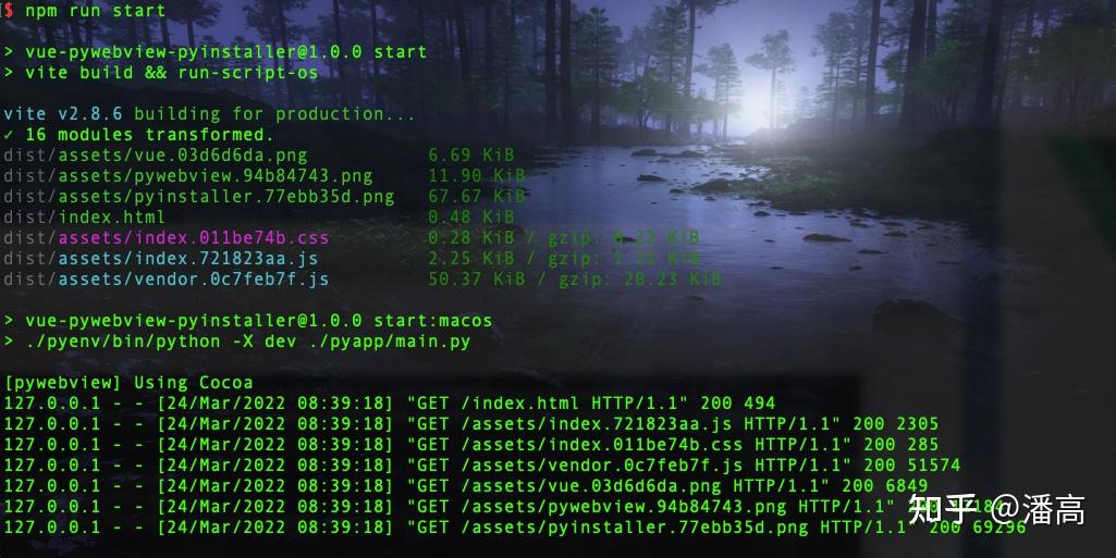 JavaScript和Python打造跨平台客户端应用——vue-pywebview-pyinstaller - 知乎
