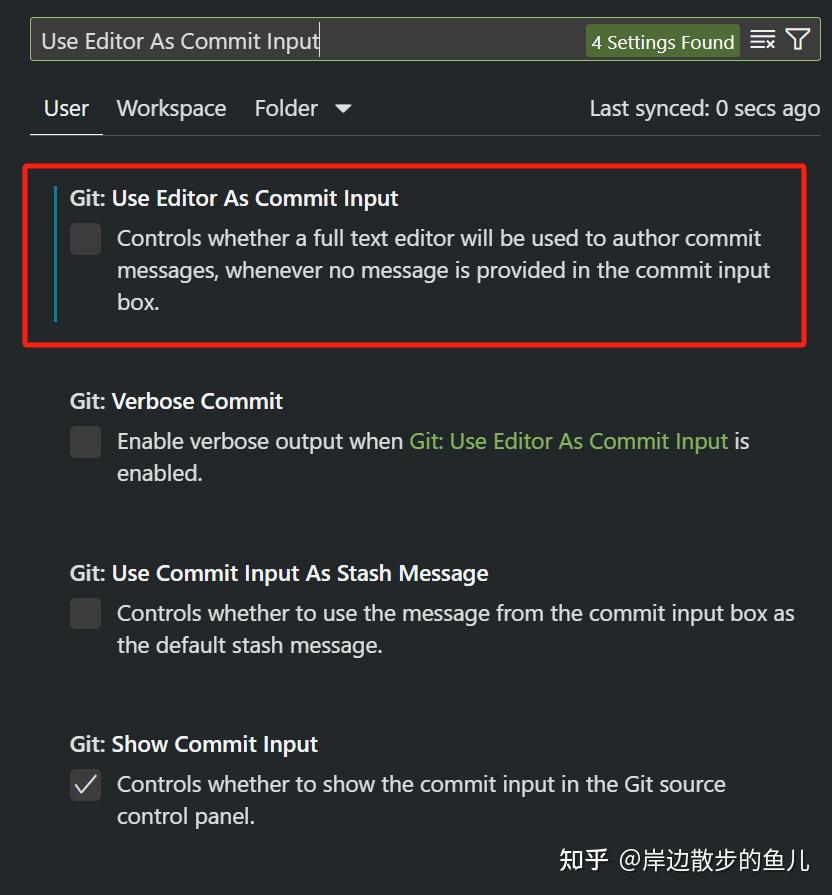 【VSCode】git无法提交问题解决 - 知乎