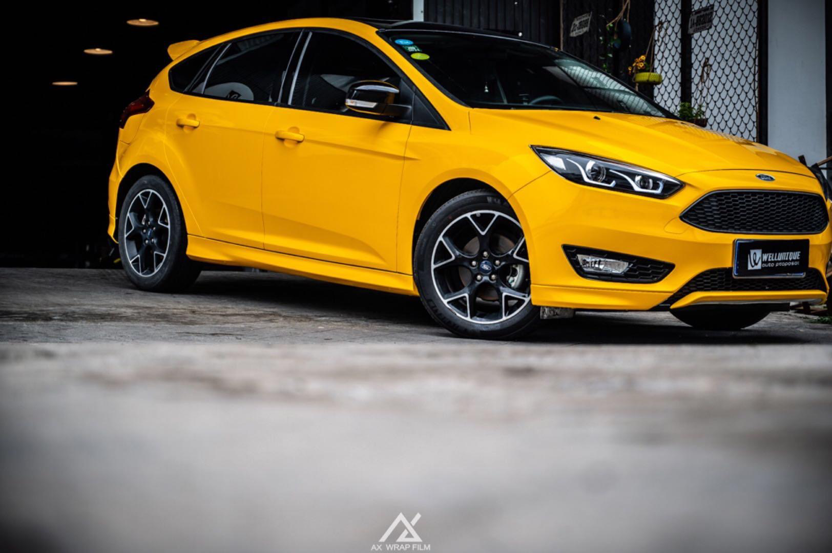 福克斯两厢改色亮黄 出来你就是这条街上最靓的仔 - 知乎