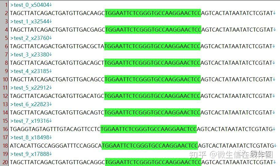 教你利用clustalw和blat解决接头问题问题 - 知乎