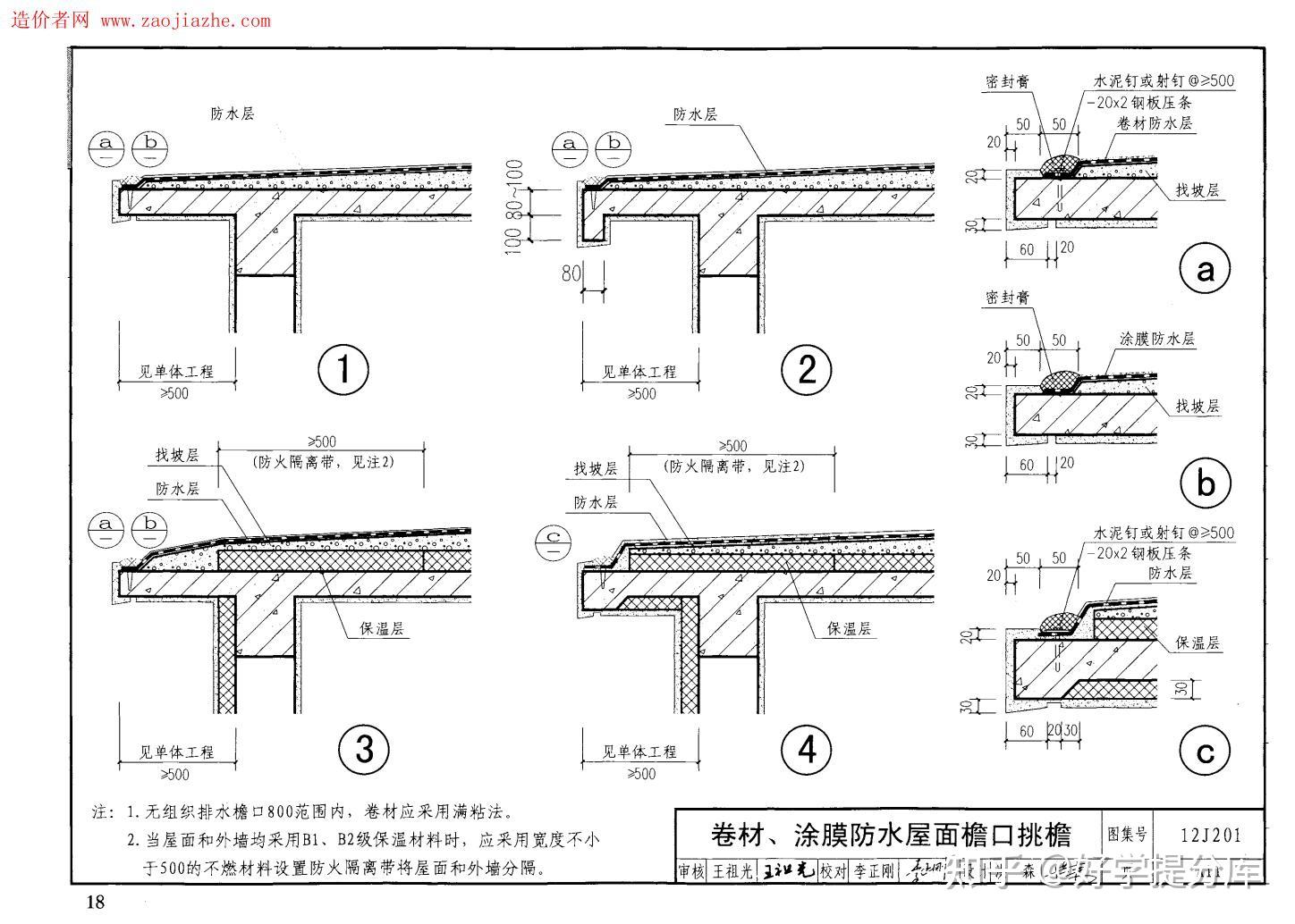 12j201标准图集完整版电子版免费下载pdf，屋面泛水建筑图集 - 知乎