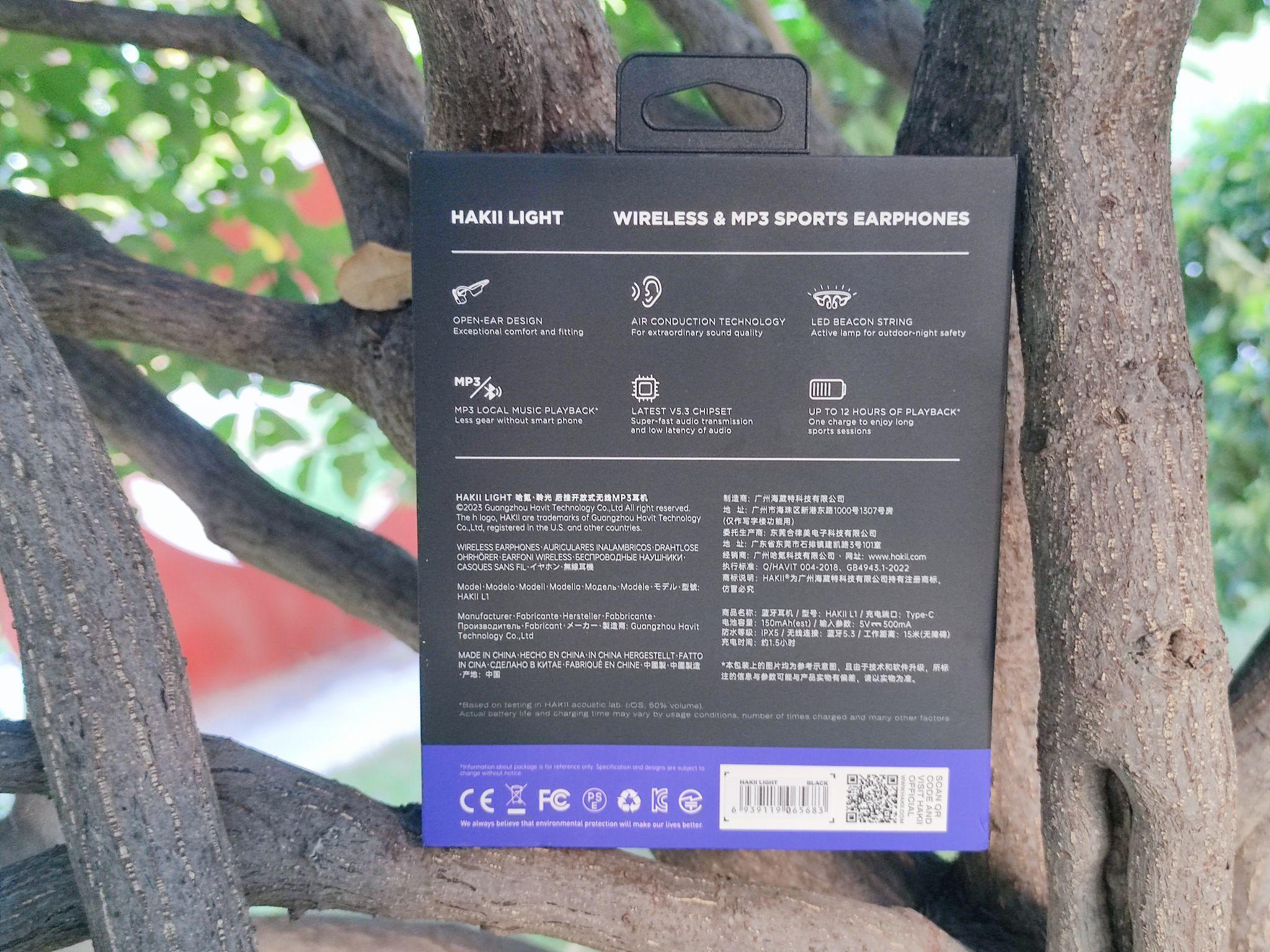 夜跑神器，Hakii Light哈氪聆光蓝牙耳机 - 知乎