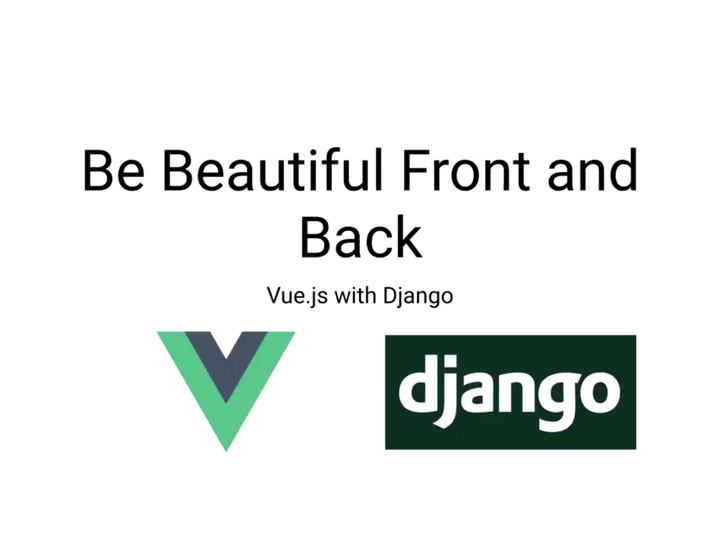 我如何使用 Django + Vue.js 快速构建项目 - 知乎