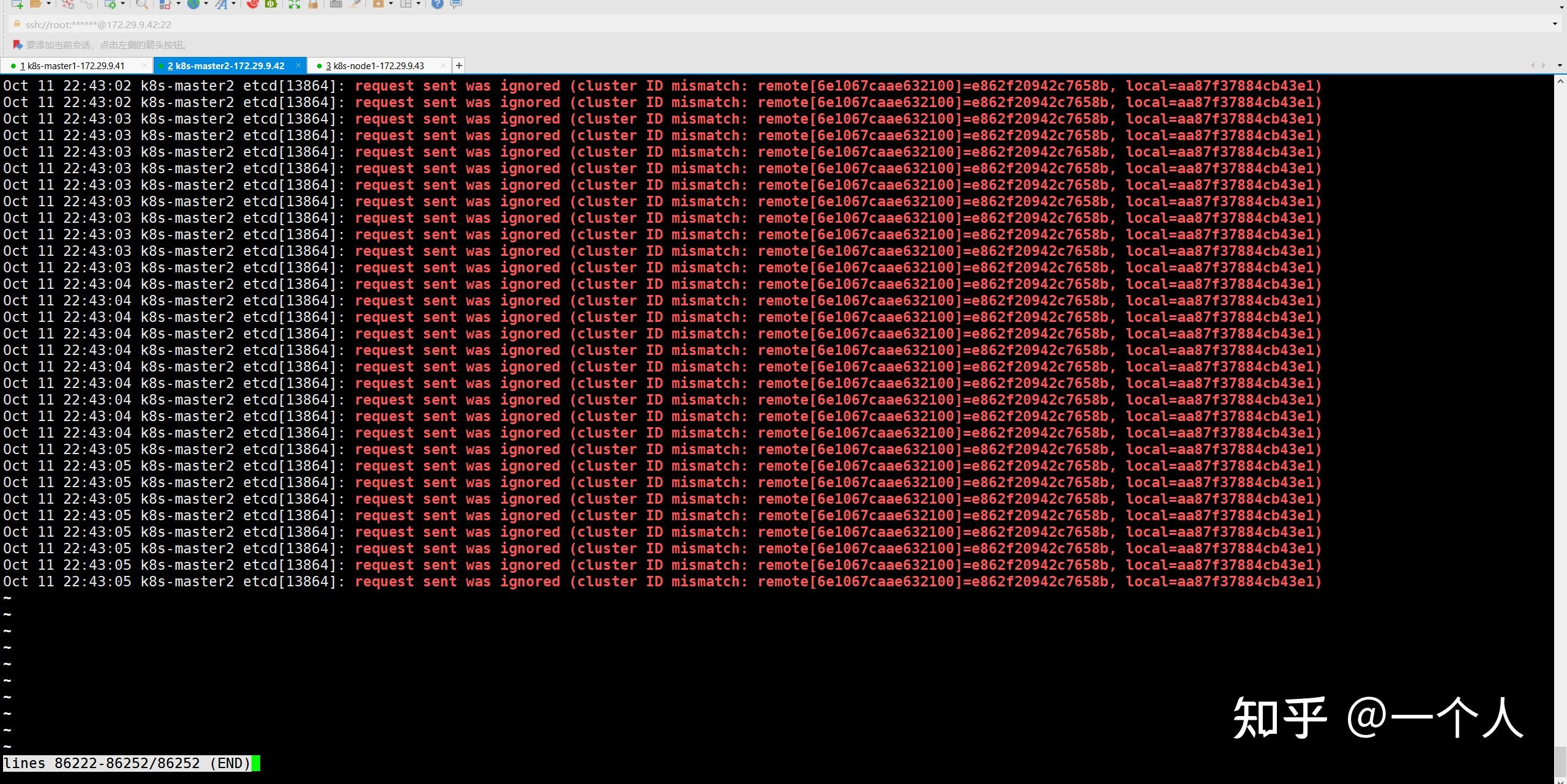 TS：etcd集群某个etcd实例启动报错(报cluster ID mismatch)-2022.10.13(已解决) - 知乎