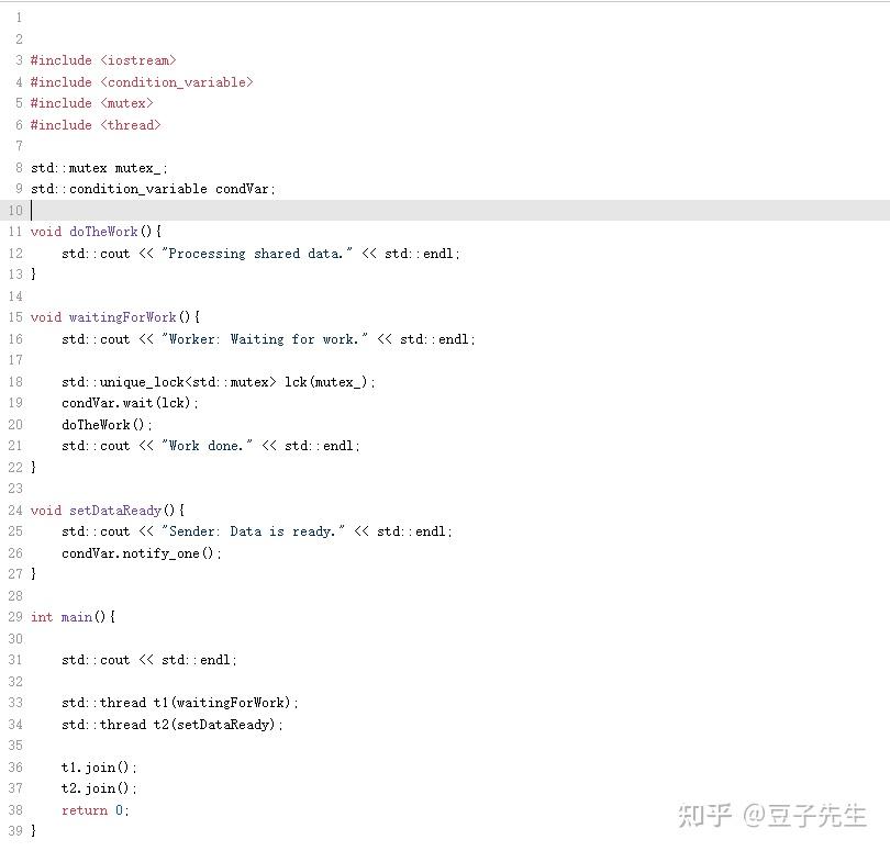 C 条件变量 Std Condition Variable 知乎