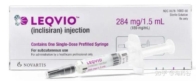 FDA核准Novartis Leqvio® (inclisiran)，這是一種可降膽固醇且每年兩劑即可維持效果的首創 siRNA - 知乎