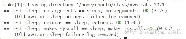 xv6(2021) lab1 Xv6 and Unix utilities - 知乎